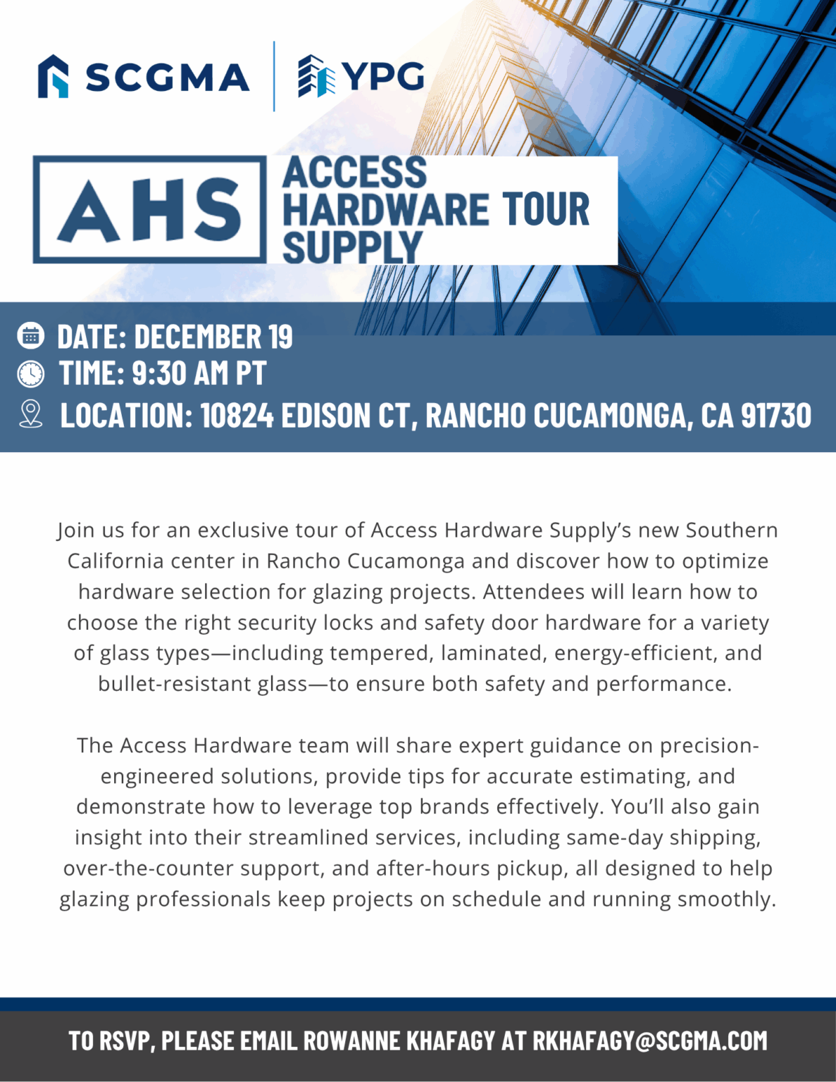 Click Here to Download the Event Flyer.